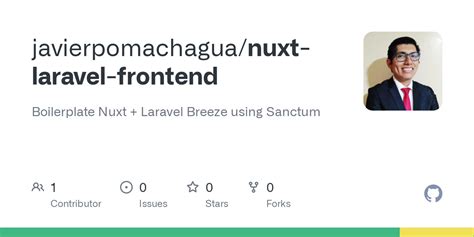 GitHub Javierpomachagua Nuxt Laravel Frontend Boilerplate Nuxt Laravel Breeze Using Sanctum