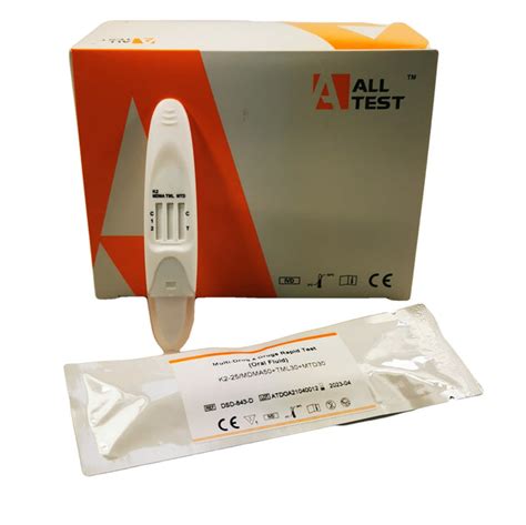 4 Panel Saliva Drugs Test Kit Valuemed Buy Online Valuemed