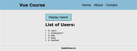 learn vue by building and deploying a crud app v if and v else