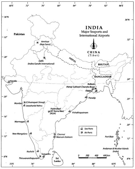 Class 10 Geography Map Work Chapter 7 Lifelines Of National Economy Class 10 Geography Map Work Chapter 7 Lifelines Of National Economy