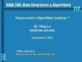 PPT Data Structures And Algorithms In C Michael T Goodrich Roberto