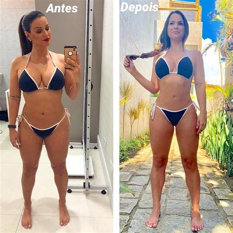 Ex Panicat Carol Dias Perde Peso E Posta Antes E Depois Não Tenham