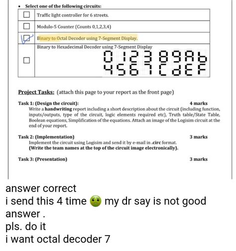 Solved Project Tasks Attach This Page To Your Report As Chegg