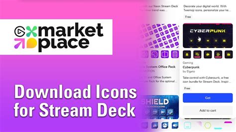 How To Download Icon Packs For Stream Deck From Elgato Marketplace YouTube