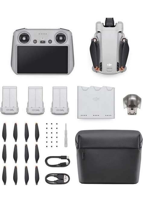 Djı Mini 3 Pro Rc ( Ekranlı Kumandalı ) Drone + Mini 3 Pro Fly Mo ...