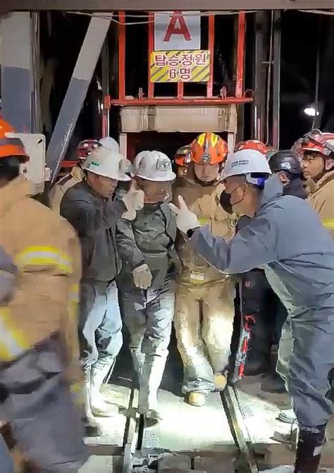 봉화 생존자 구조 성공 ‘광산구조대…광산전문 베테랑들 파이낸셜뉴스
