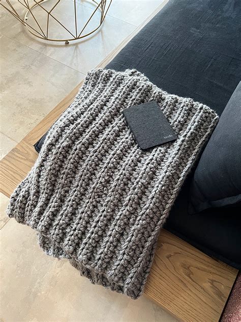 Chunky Crochet Blanket Pattern Handy Little Me Shop