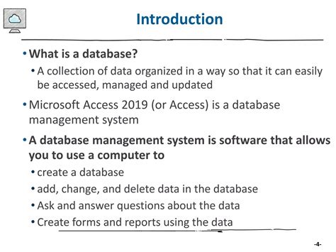 M0dule 1 Ms Access Databases And Database Objectspdf Databases Computer Software And