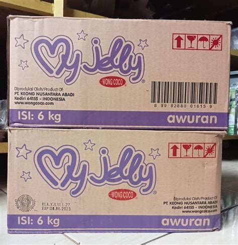1 Dus My Jelly Wong Coco Original Jeli Dengan Gula Asli Lazada Indonesia
