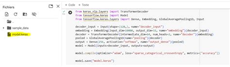 Tensorflow Error Saving Transformerdecoder Model In Keras Nlp Typeerror With Non Json