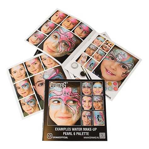 Grimas Pearl Pure Sminkset Partykungen