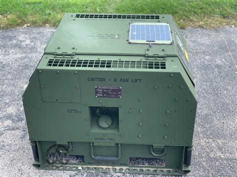 Mep 831a Diesel Generator 3kw 60hz Tactical Quiet Only 3 1 Hours