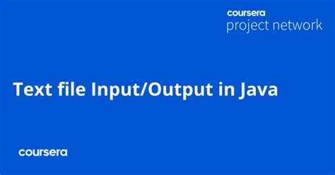 Text File Inputoutput In Java Coursya
