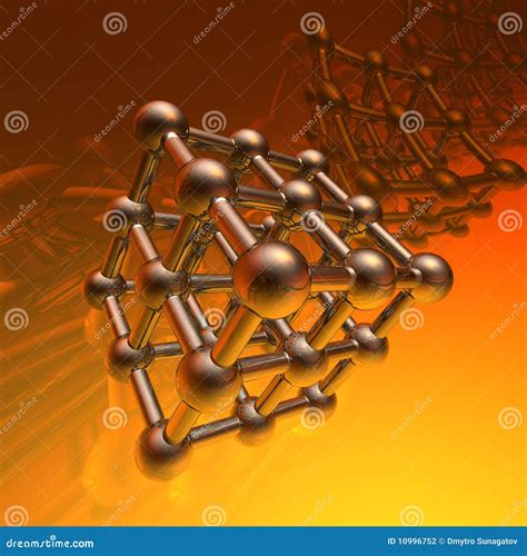 Render Of Molecule Stock Illustration Illustration Of Medicine 10996752
