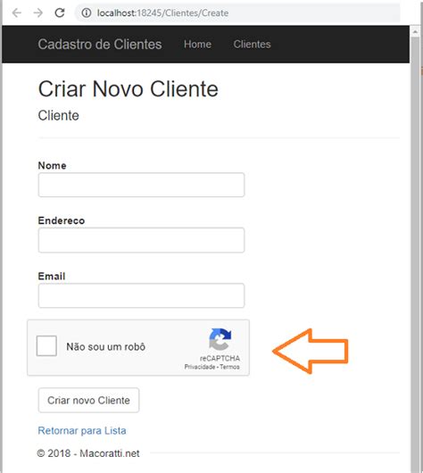 Asp Net Mvc Usando O Recaptcha Do Google Ii