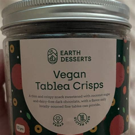 Earth Desserts Vegan Tablea Crisps Reviews Abillion