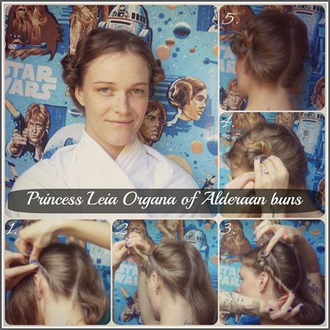 Roxiejanehunt Diyhair Fridayprincess Leia Buns