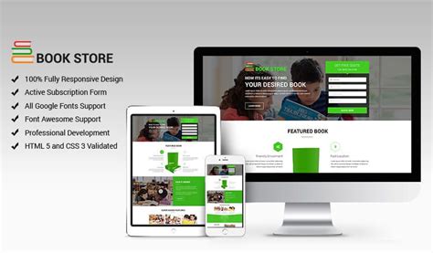 Book Store Landing Page Design Template To Increase Your Online Book Sales Artofit
