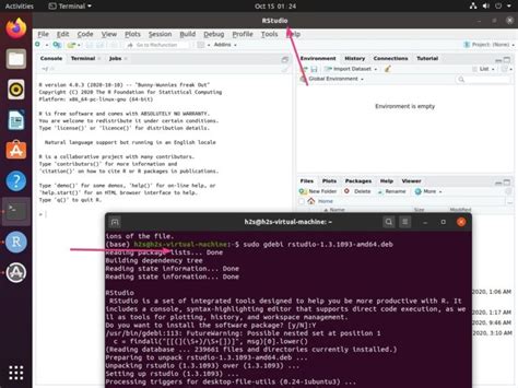 How To Install Rstudio R Base Ubuntu Lts Linux Linuxshout