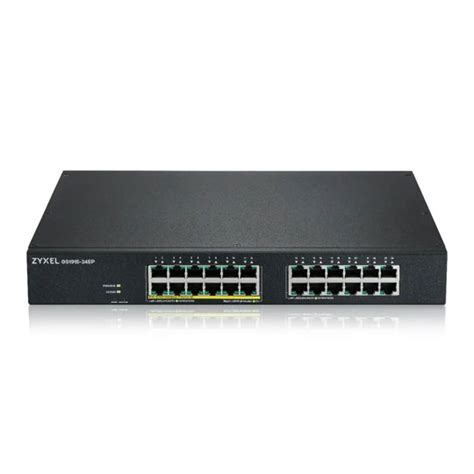 Zyxel Gs1915 24ep 24 Port Poe Gigabit Smart Managed Switch Ln141015