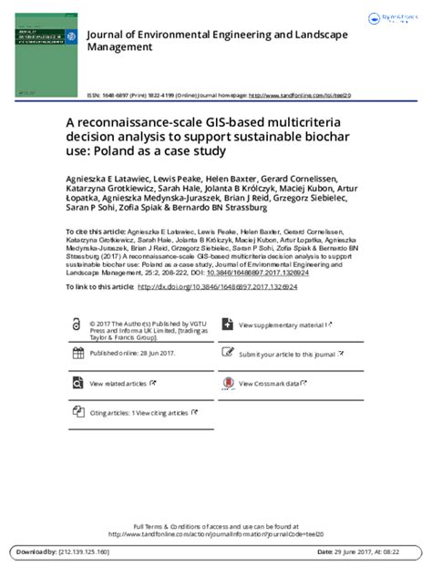 pdf a reconnaissance scale gis based multicriteria decision analysis