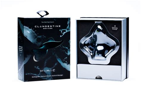 Mimic Massager Black By Clandestine Devices