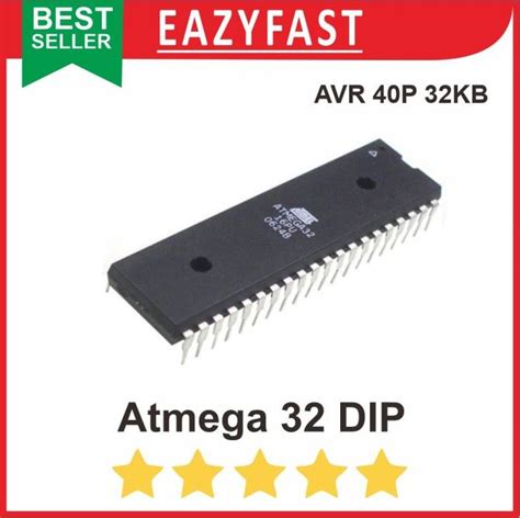 Ic Atmel Atmega At Mega Dip Atmega Chip Avr Micro Controller Uc