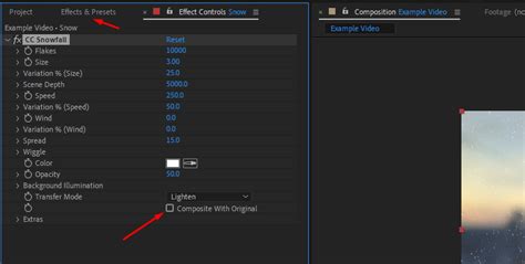 Create A Realistic Snow Effect In After Effects Boris FX