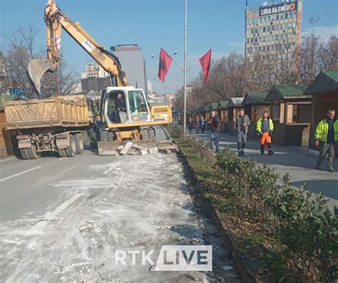Detaje Nga Komuna Për Punimet Në Bulevardin ‘xhorxh Bush Vitin Tjetër
