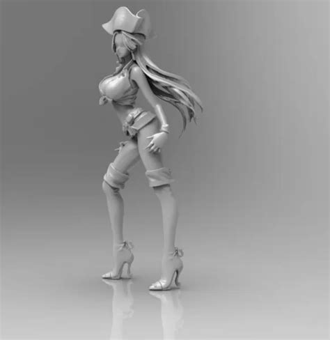 Anime Character Design The Boa Snake Hancock Stl 3d 3d Printing Model