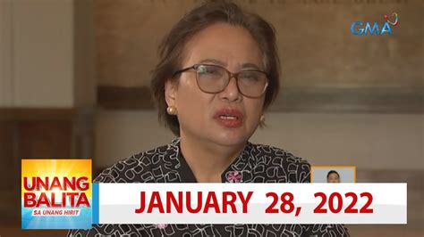 Unang Balita Sa Unang Hirit JANUARY 28 2022 HD Video Dailymotion