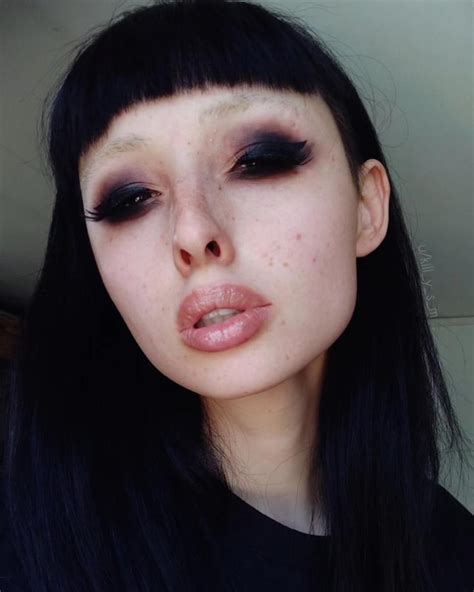 Goth Makeup And Natural Lips Rlips