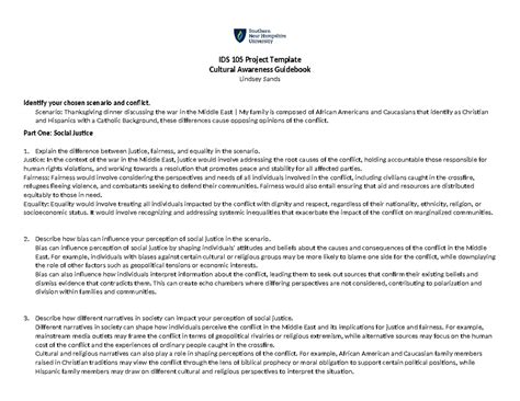 2 2 Project Draft Social Justice 2 Ids 105 Project Template Cultural