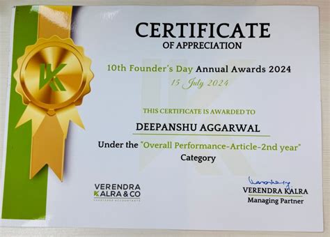 Deepanshu Aggarwal On Linkedin Honored To Receive The Best Article