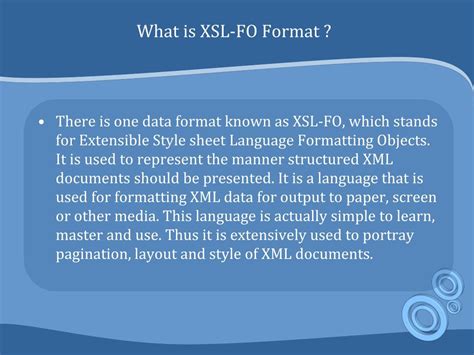PPT The Best Way To Convert XSL FO To PDF PowerPoint Presentation Free Download ID