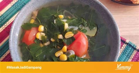 Resep Sayur Bening Kelor Sederhana Rumahan Di Yummy App