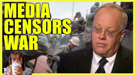 Chris Hedges Connects War Media And Censorship Clip Youtube