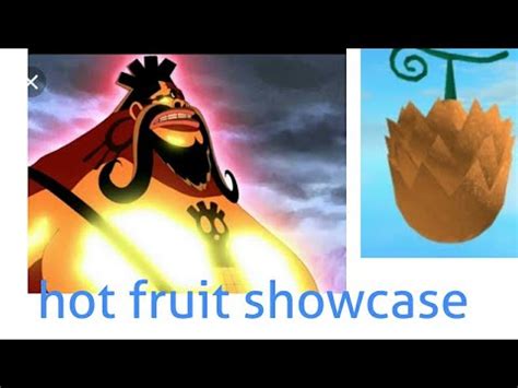 One Piece Legendary Hot Fruit Showcase Youtube