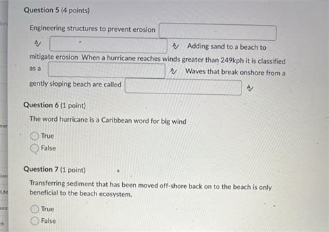 Solved Engineering Structures To Prevent Erosion A A Chegg