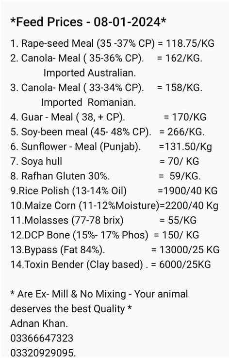 adnan khan on linkedin updated rates 08 01 2024