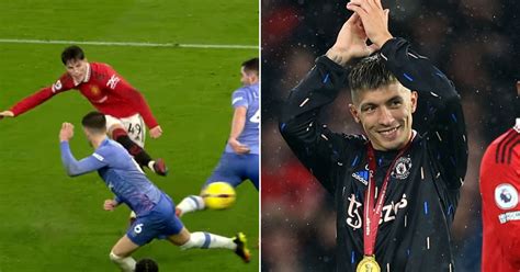 Gran Asistencia De Garnacho Y Homenaje Al “carnicero” Lisandro Martínez