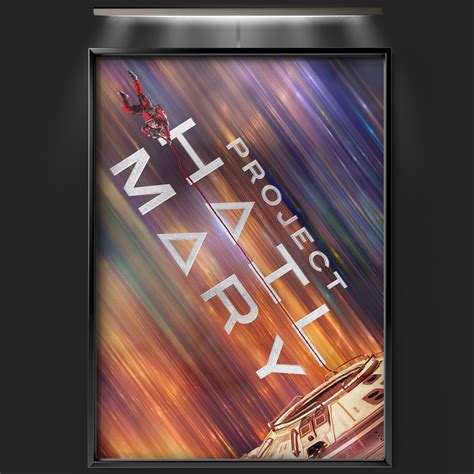 Project Hail Mary 2026 Poster Popcorn Movie Posters Free Shipping