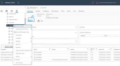Perform An In Place Upgrade From Oracle Cloud Vmware Solution 6x To 7x