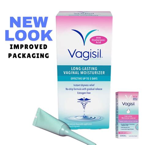 Vagisil Prohydrate Internal Vaginal Moisturizer Gel And Lubricant For