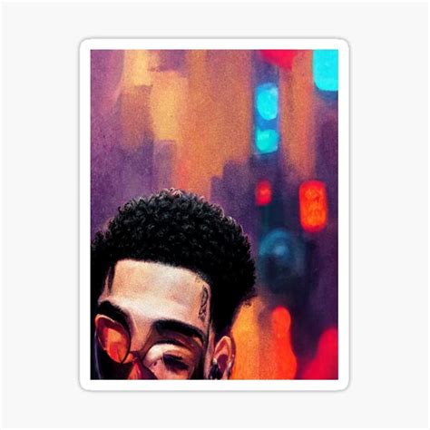 Pnb Rock Sticker For Sale By Kenahan Redbubble