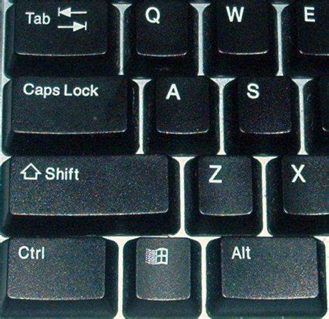Pc Shift Und Capslock Tastatur Taste Shift Taste
