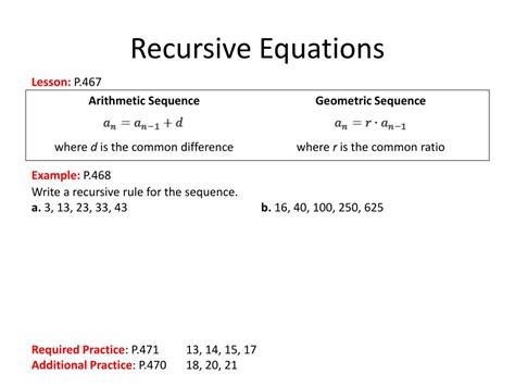 Ppt Understanding Sequences And Rules Recursive And Explicit Rules Explained Powerpoint