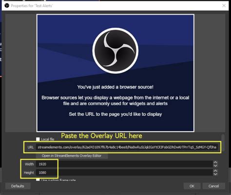 Alertbox Streamelements