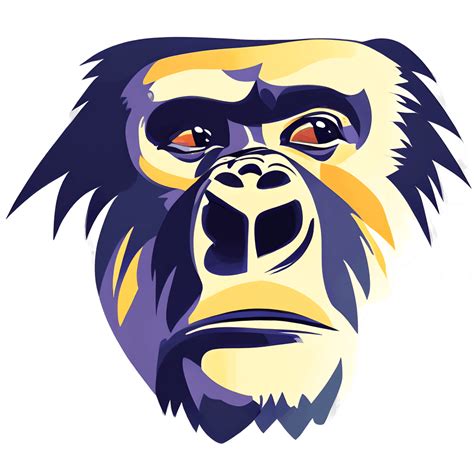 Gorilla Portrait 8k Hyper Realistic · Creative Fabrica
