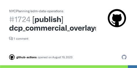 Publish Dcpcommercialoverlays · Issue 1724 · Nycplanningedm Data